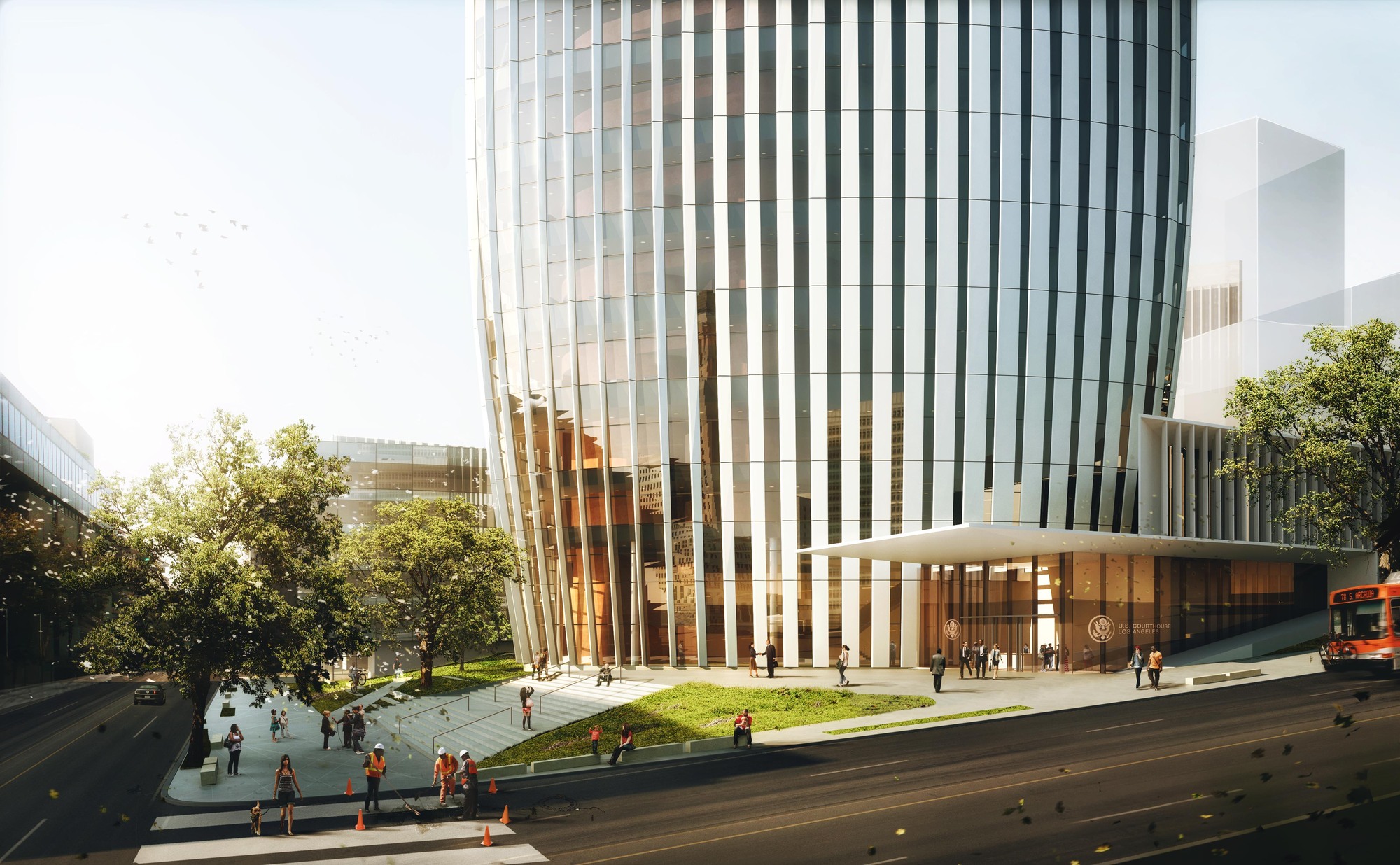 Gallery of New United States Courthouse Competition Entry / Yazdani ...
