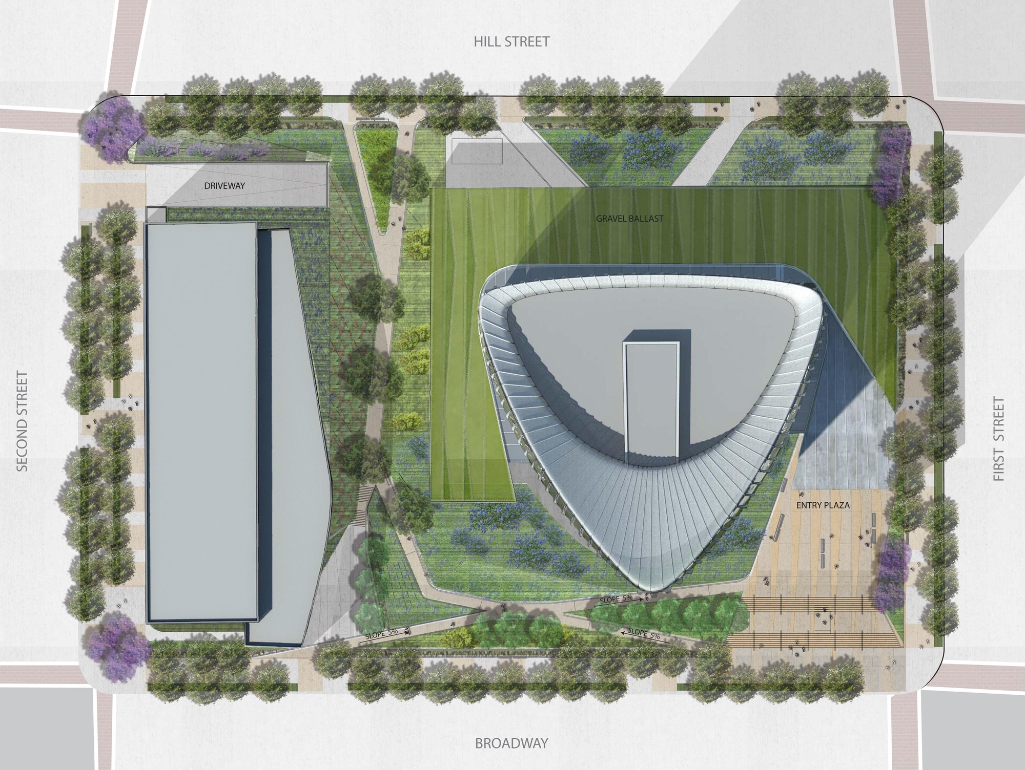 Gallery of New United States Courthouse Competition Entry / Yazdani ...