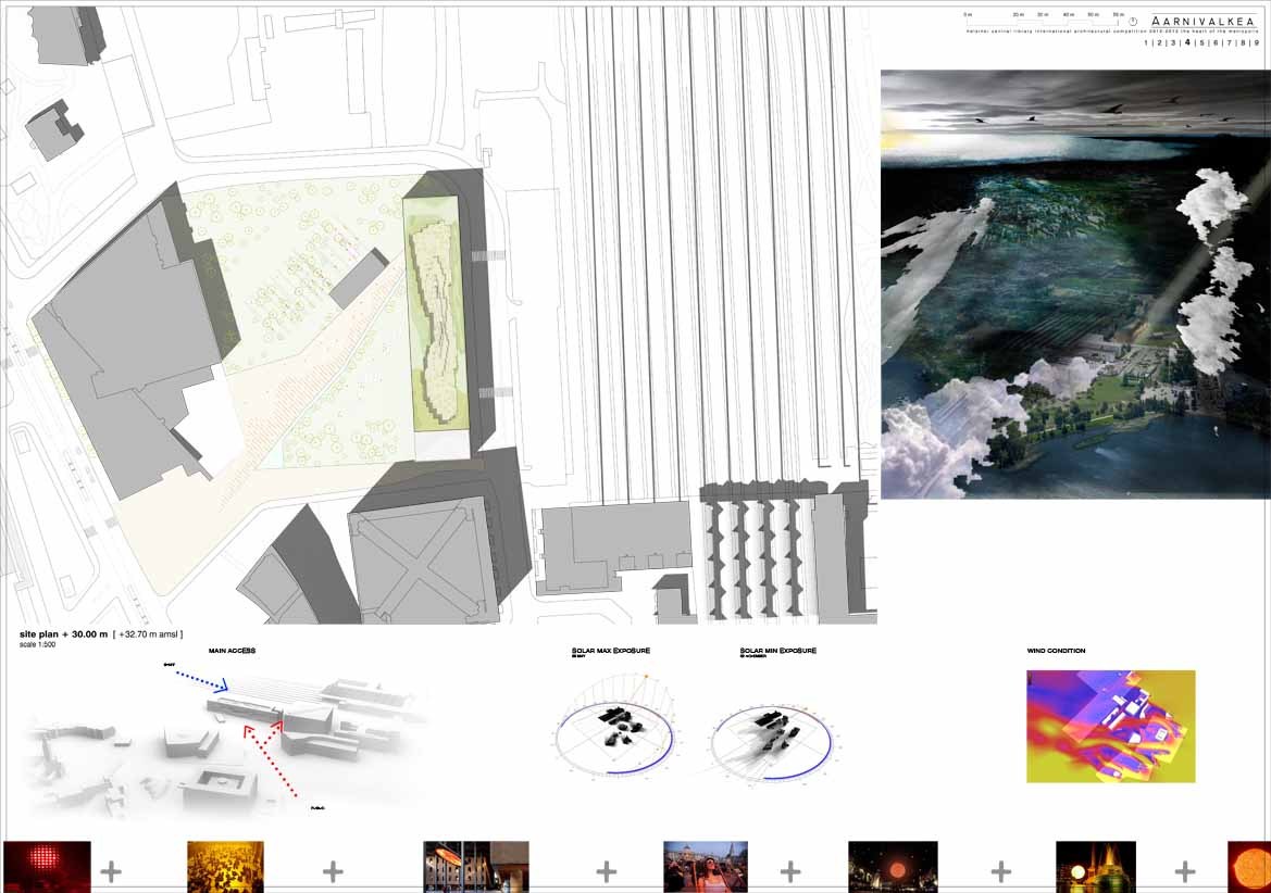 Gallery of Helsinki Central Library Competition Entry / Plan 01 - 9