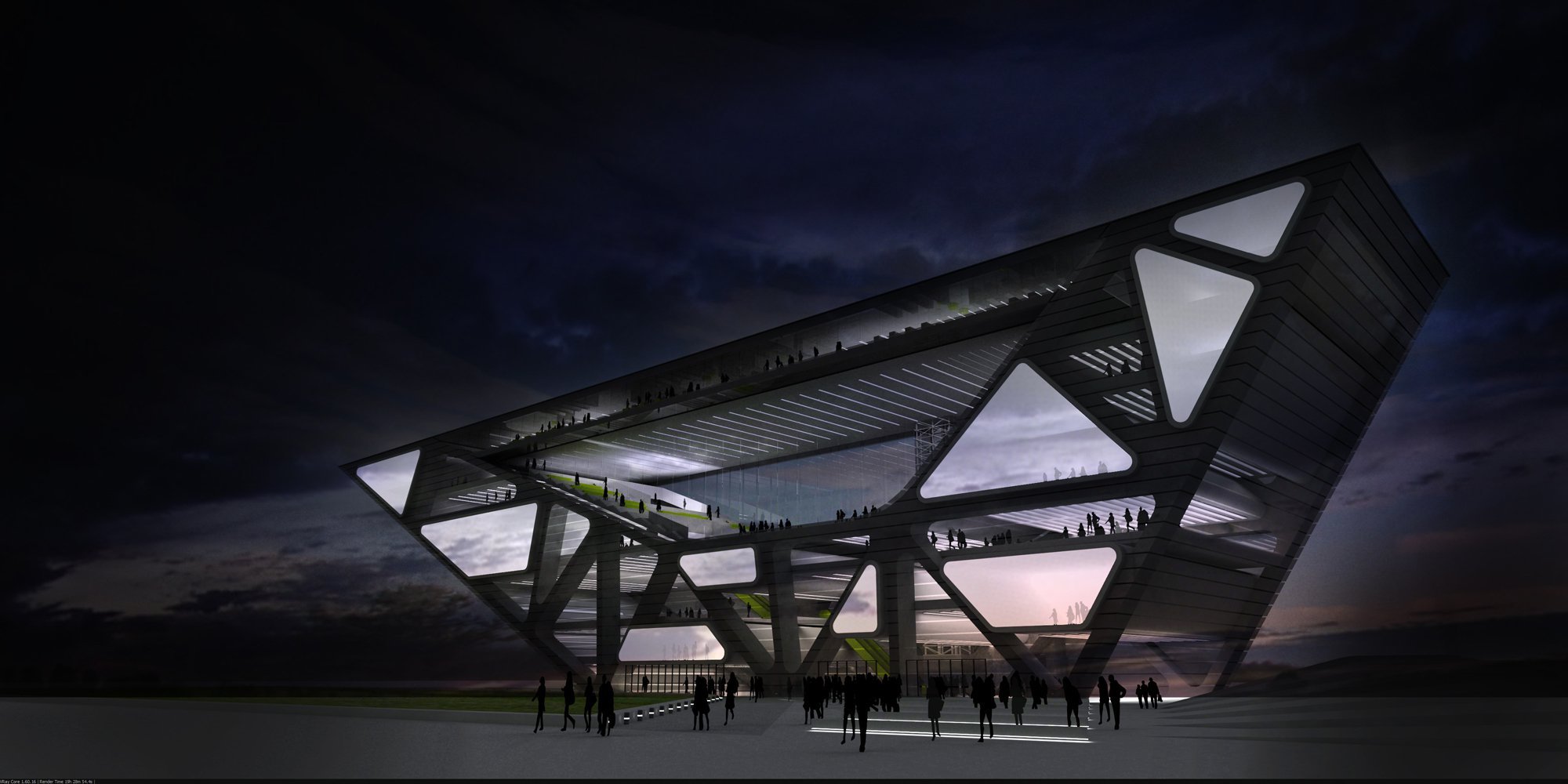 Gallery of Helsinki Central Library Competition Entry / PRAUD - 19