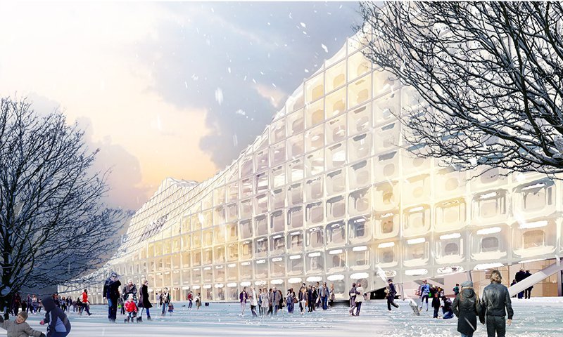 Gallery of Helsinki Central Library Competition Entry / PAR + Arup - 11