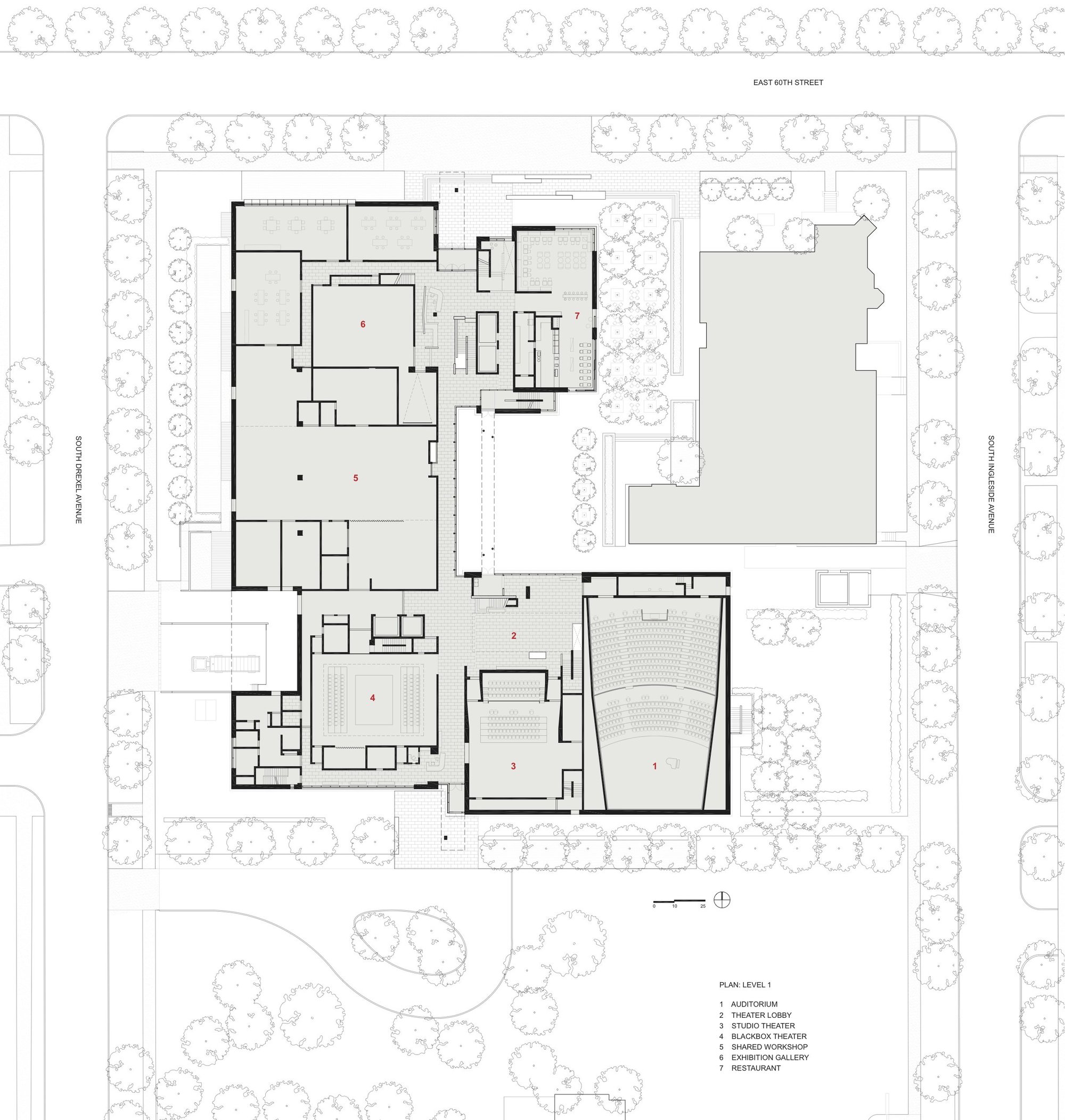 Gallery of Logan Center for the Arts, University of Chicago / Tod ...