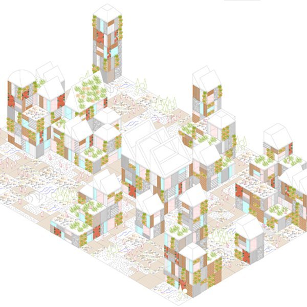 Gallery of Patchwork City Masterplan / OOIIO Architecture - 13
