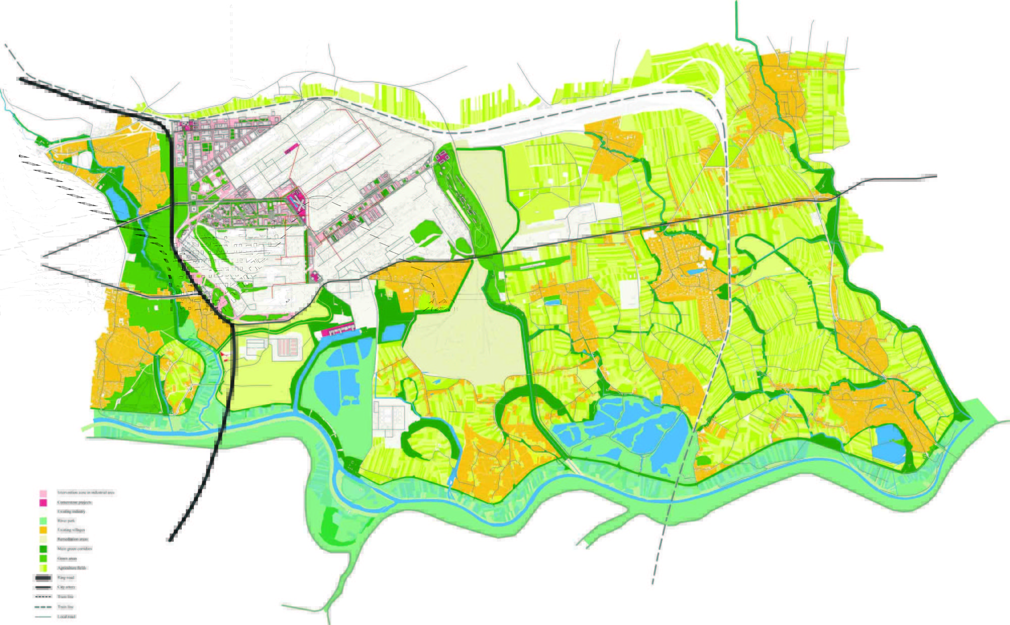Gallery of Nowa Huta of the Future Proposal / Basic City A+U - 24