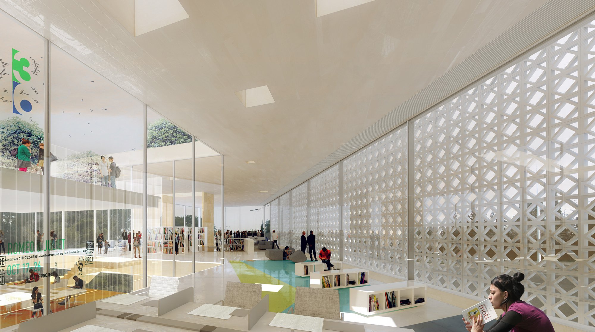 Gallery of National Library of Israel Competition Entry / ODA - 14