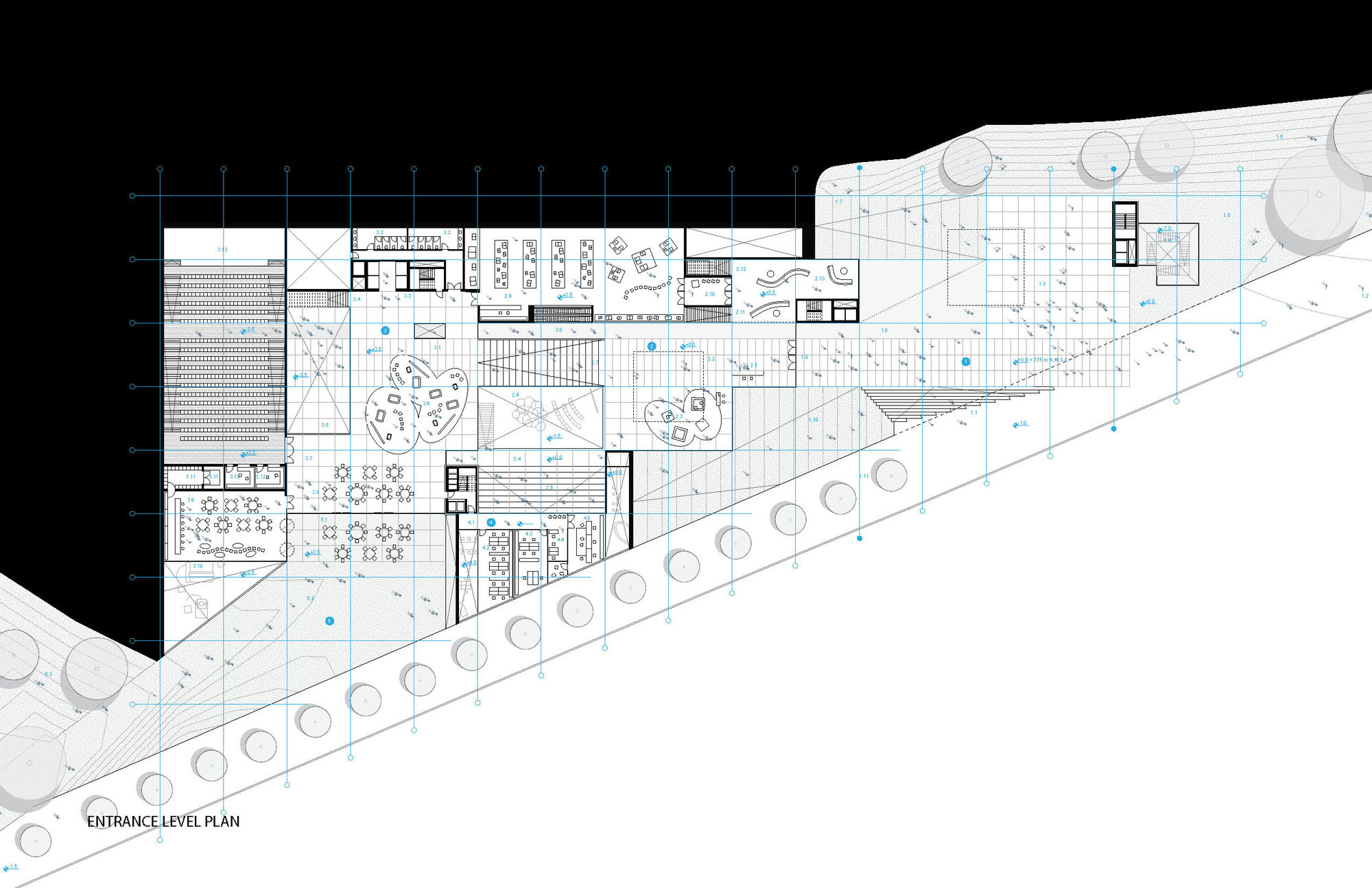 Gallery of National Library of Israel Competition Entry / ODA - 2