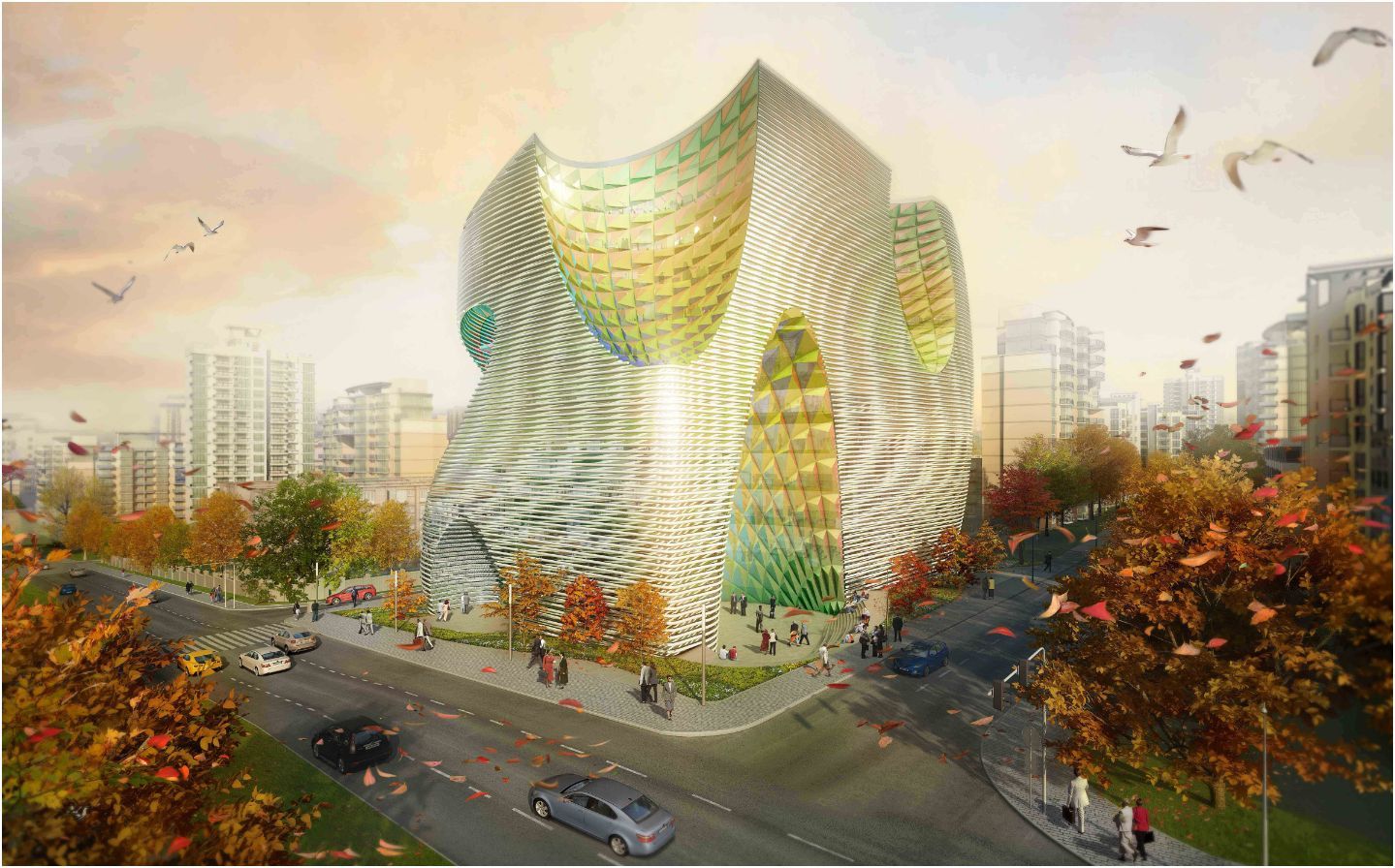 Gallery of Tehran Stock Exchange Competition Entry / LAVA - 5