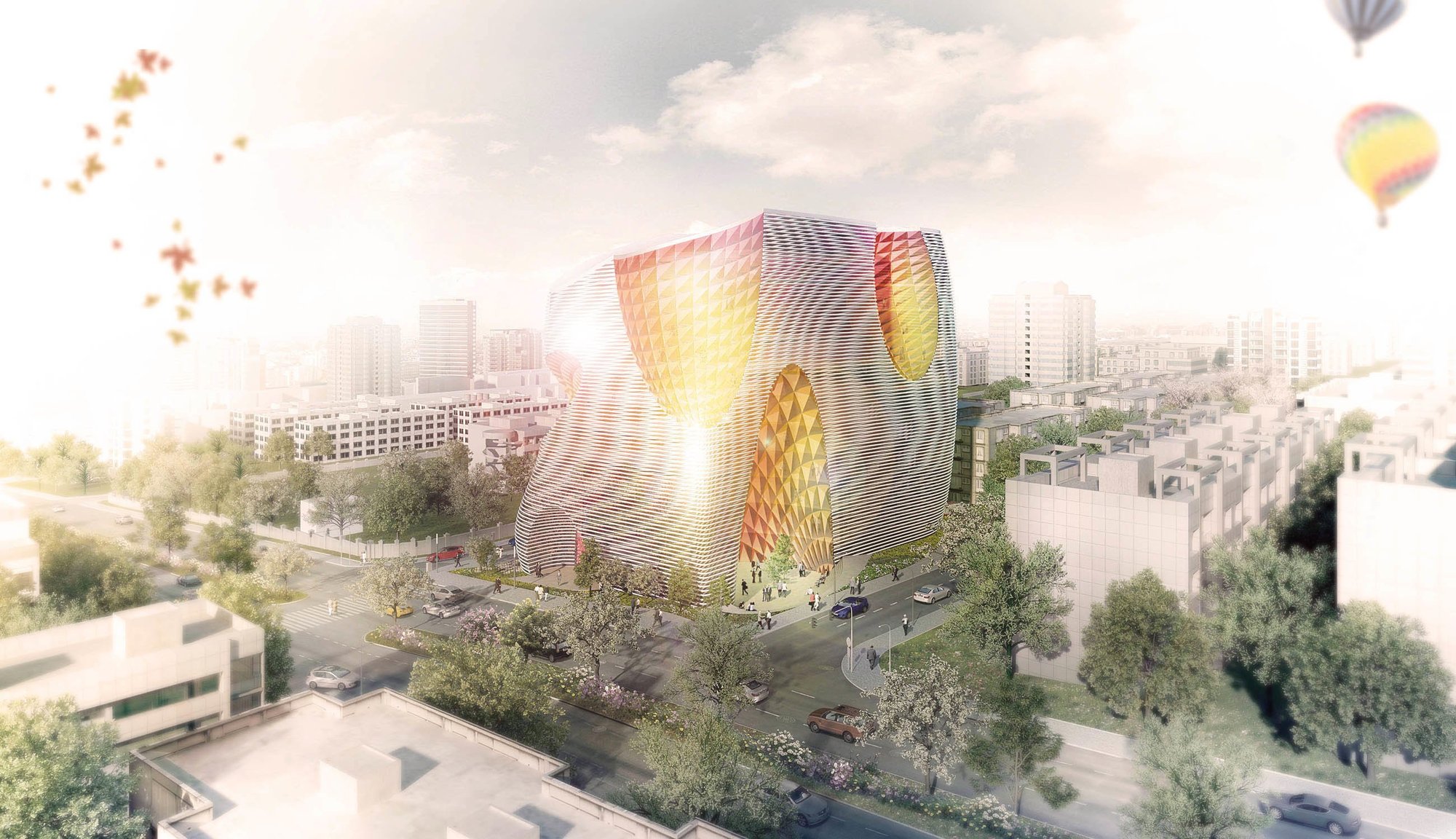Tehran Stock Exchange Competition Entry / LAVA | ArchDaily