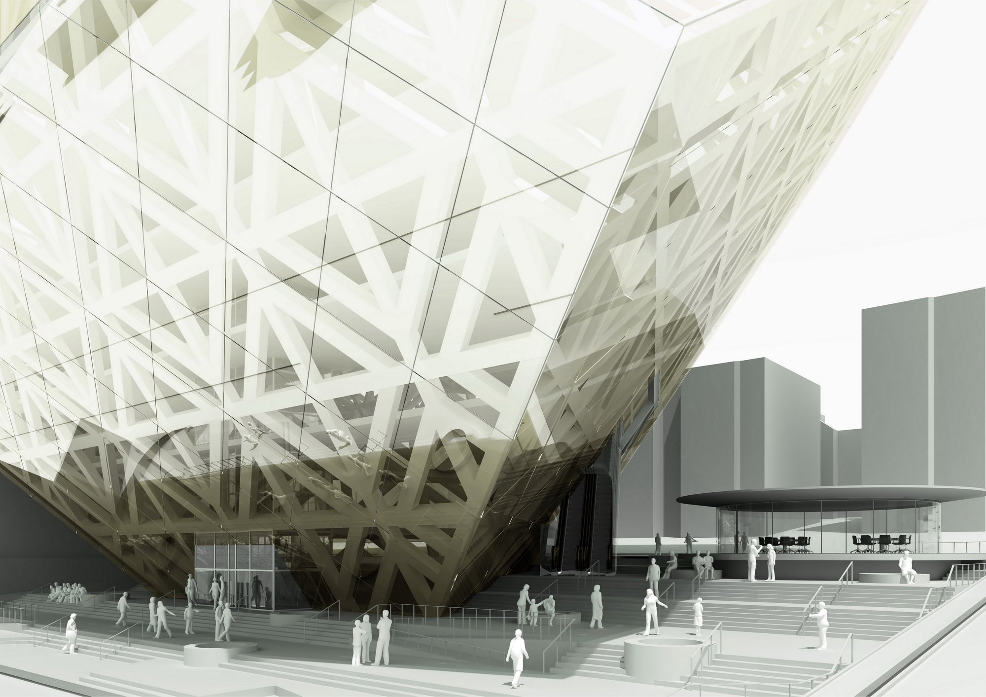 Gallery of Tehran Stock Exchange Competition Entry / EBA[M] + VMX ...