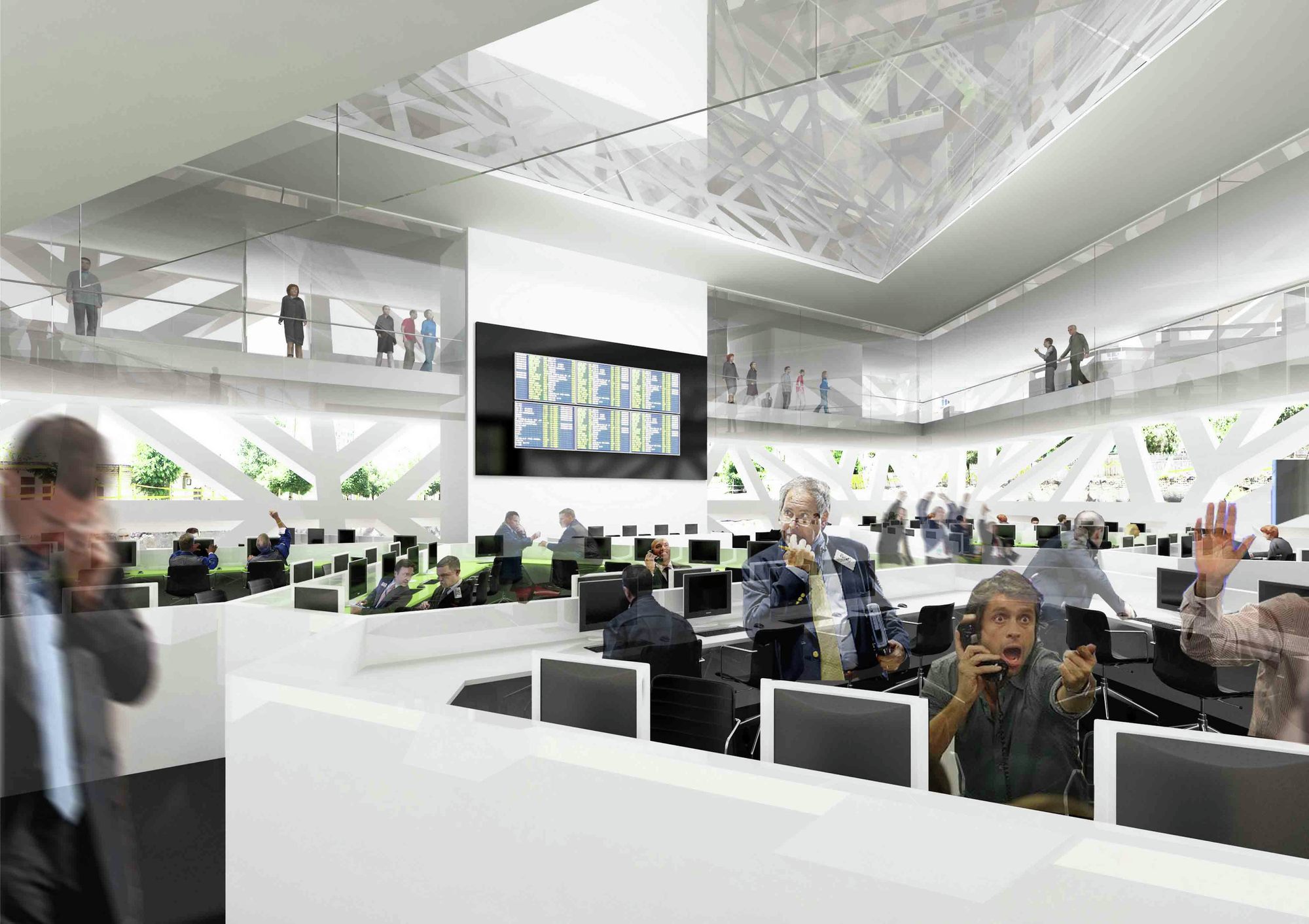 Gallery of Tehran Stock Exchange Competition Entry / EBA[M] + VMX ...