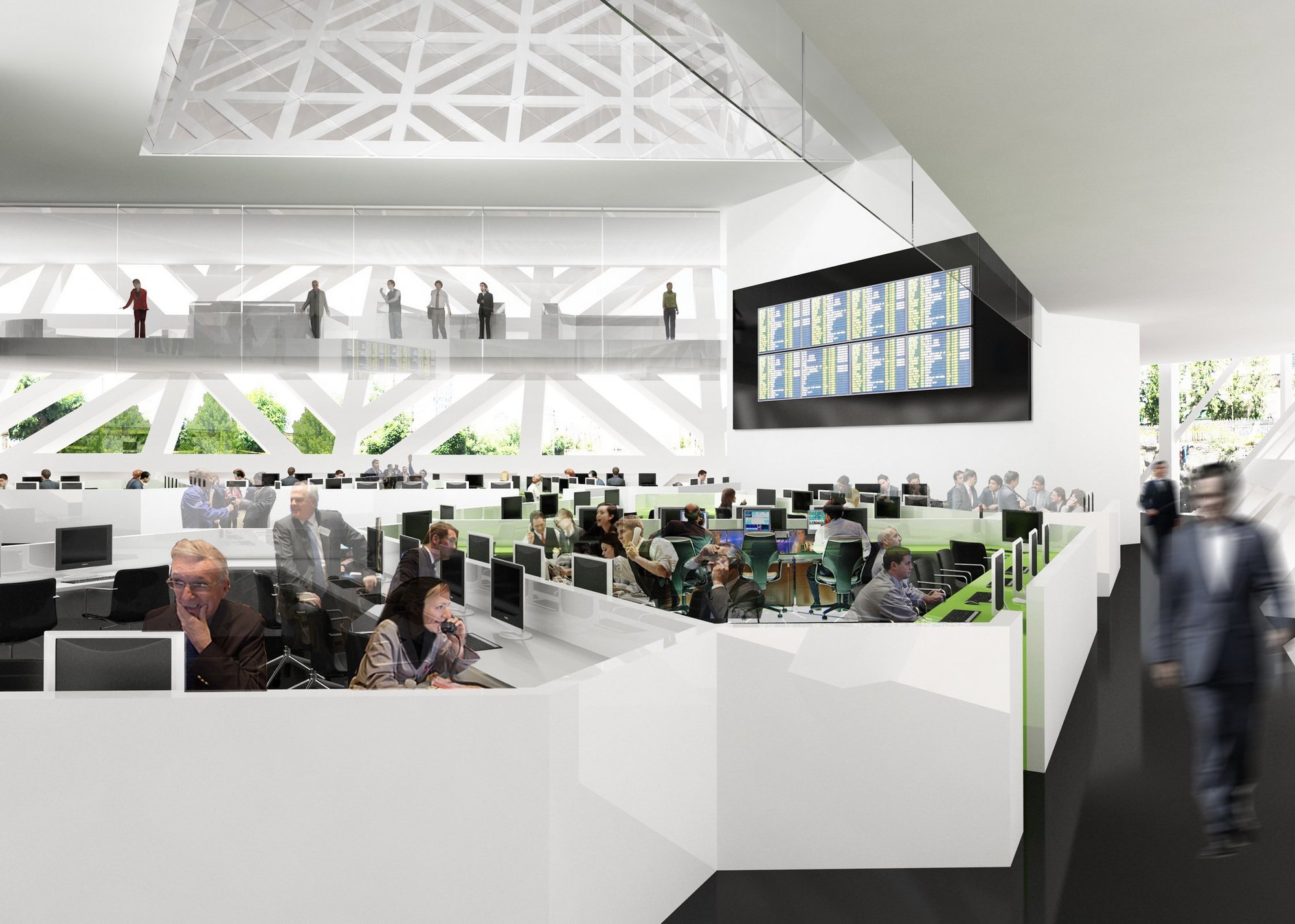 Gallery of Tehran Stock Exchange Competition Entry / EBA[M] + VMX ...