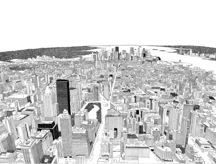 Gallery of The Modern Metropolis, Illustrated / Chris Dent - 5