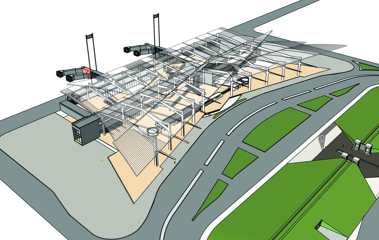 Gallery of New Terminal at Lucknow Airport / S. Ghosh & Associates - 10