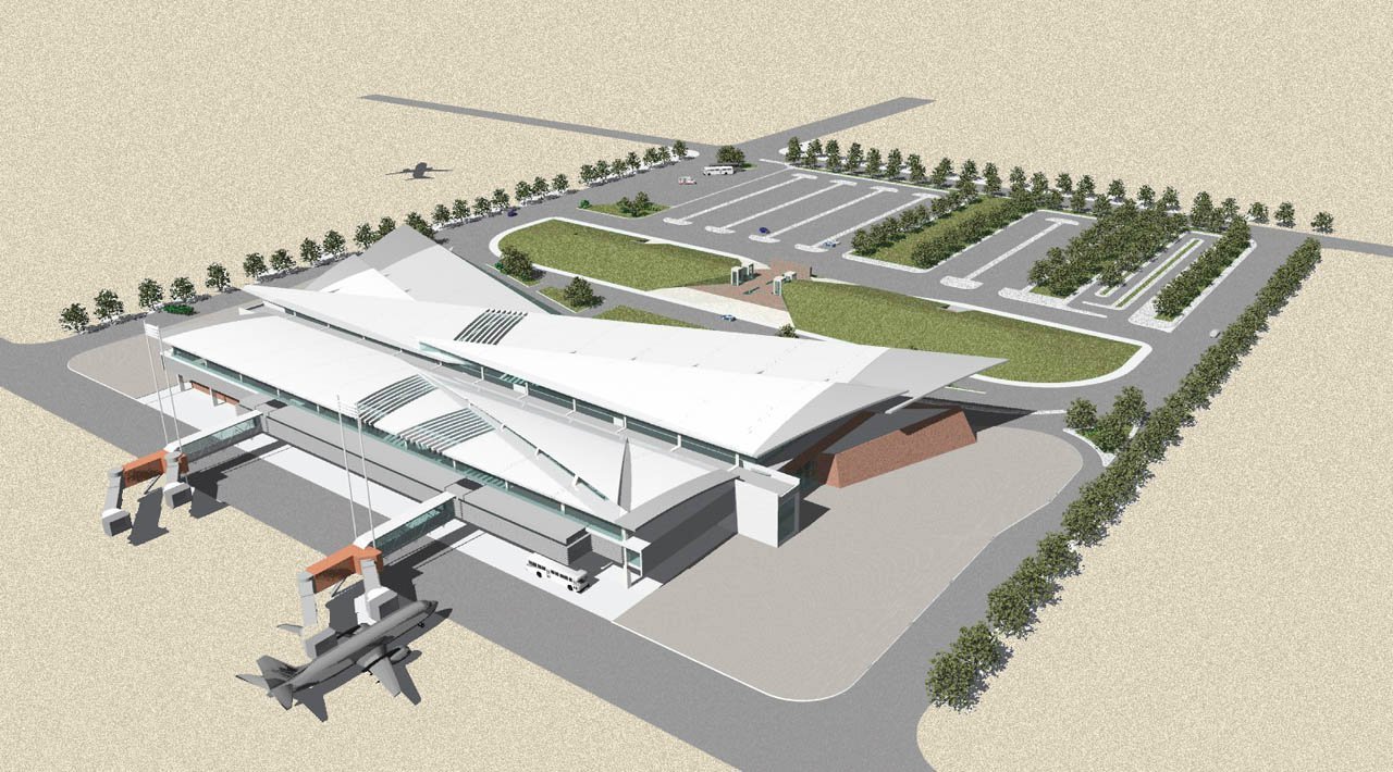 Gallery of New Terminal at Lucknow Airport / S. Ghosh & Associates - 5