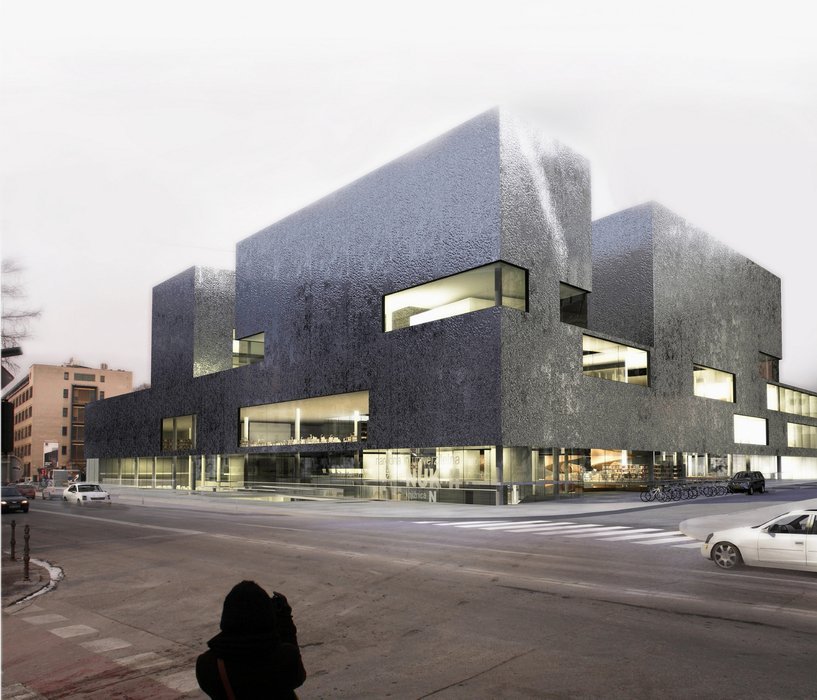 Gallery of NUK II University Library / SANGRAD Architects, AVP ...