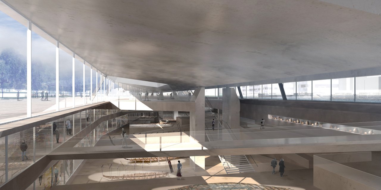 Gallery of Yenikapi Transfer Point and Archaeo-Park Area Proposal ...