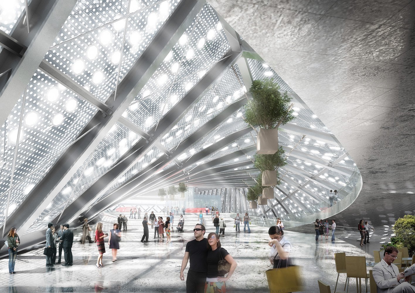 Gallery of Liantang/Heung Yuen Wai Boundary Control Point Passager ...