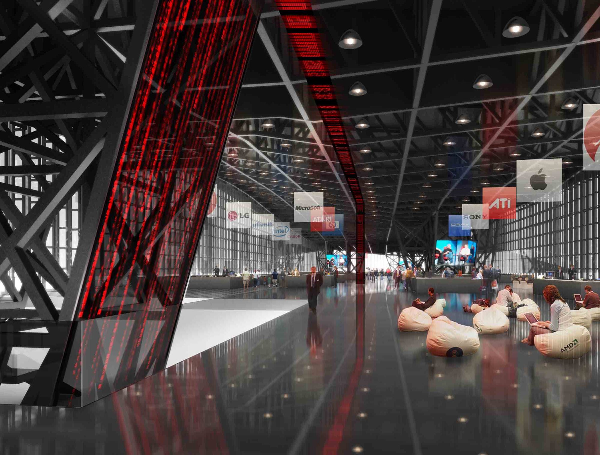 Gallery of Conference and Exhibition Center / Dominique Perrault ...