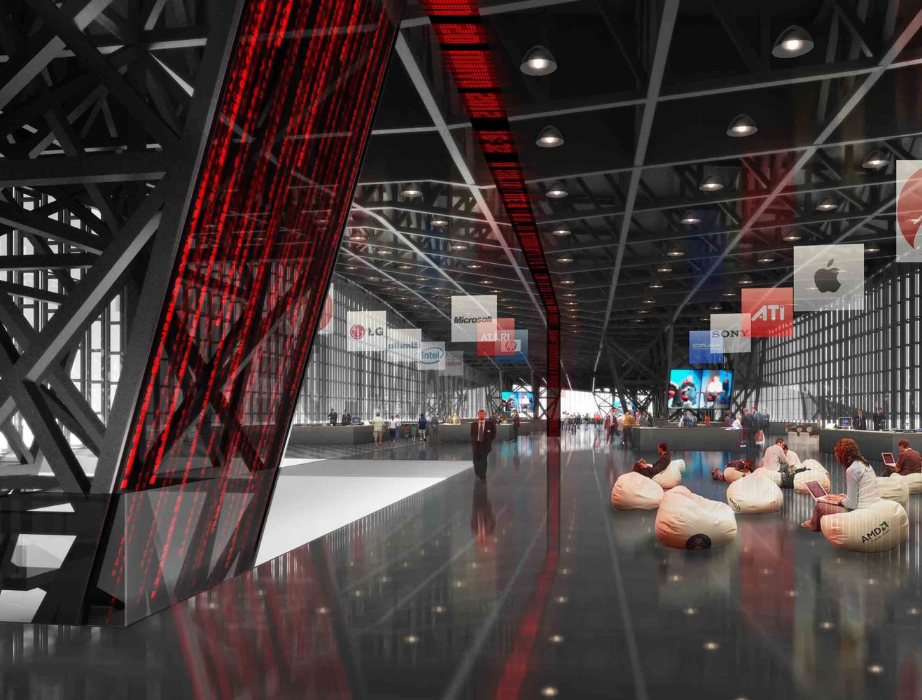 Gallery of Conference and Exhibition Center / Dominique Perrault ...