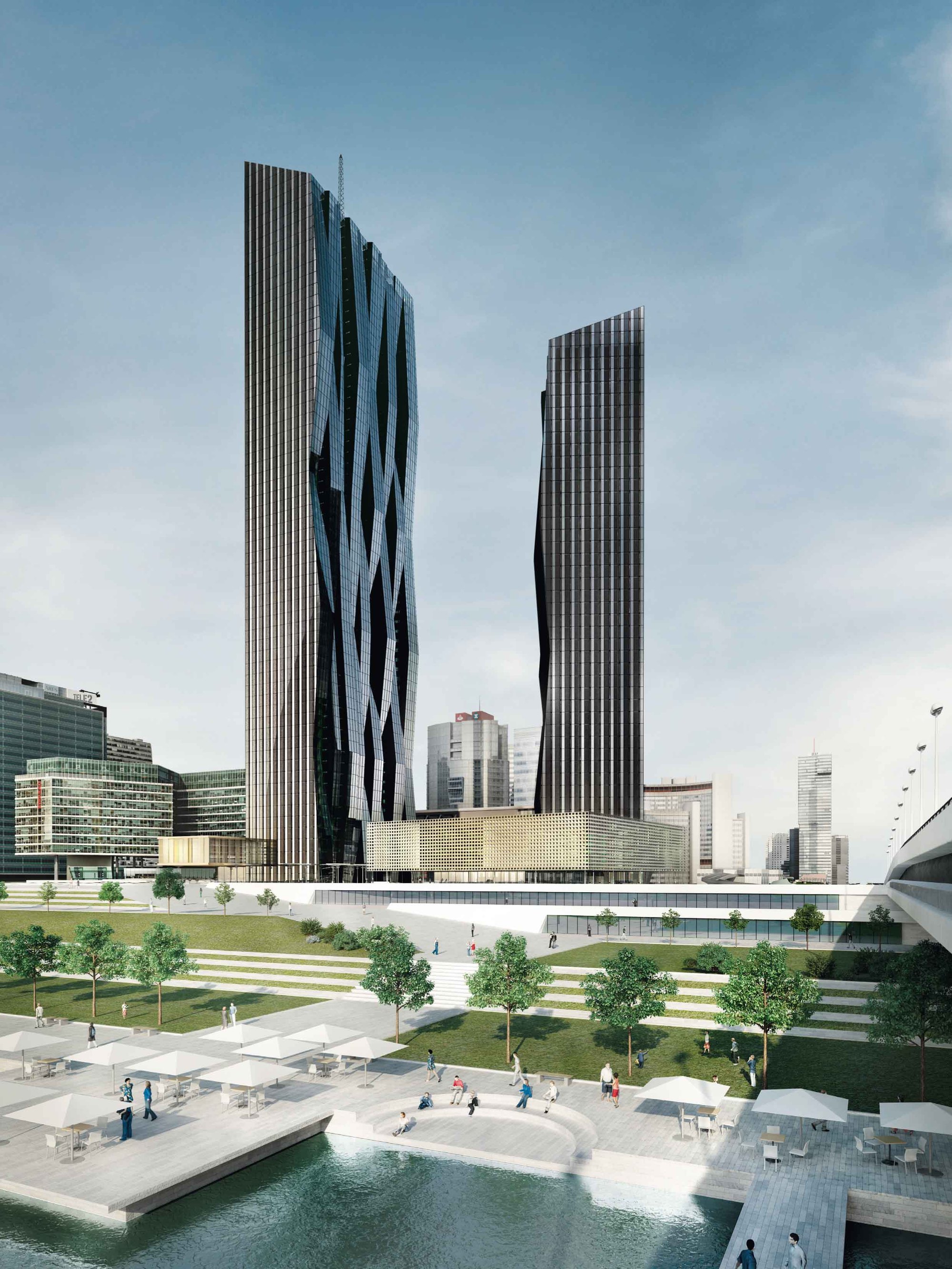 Gallery of DC Towers I + II / Dominique Perrault Architecture - 10