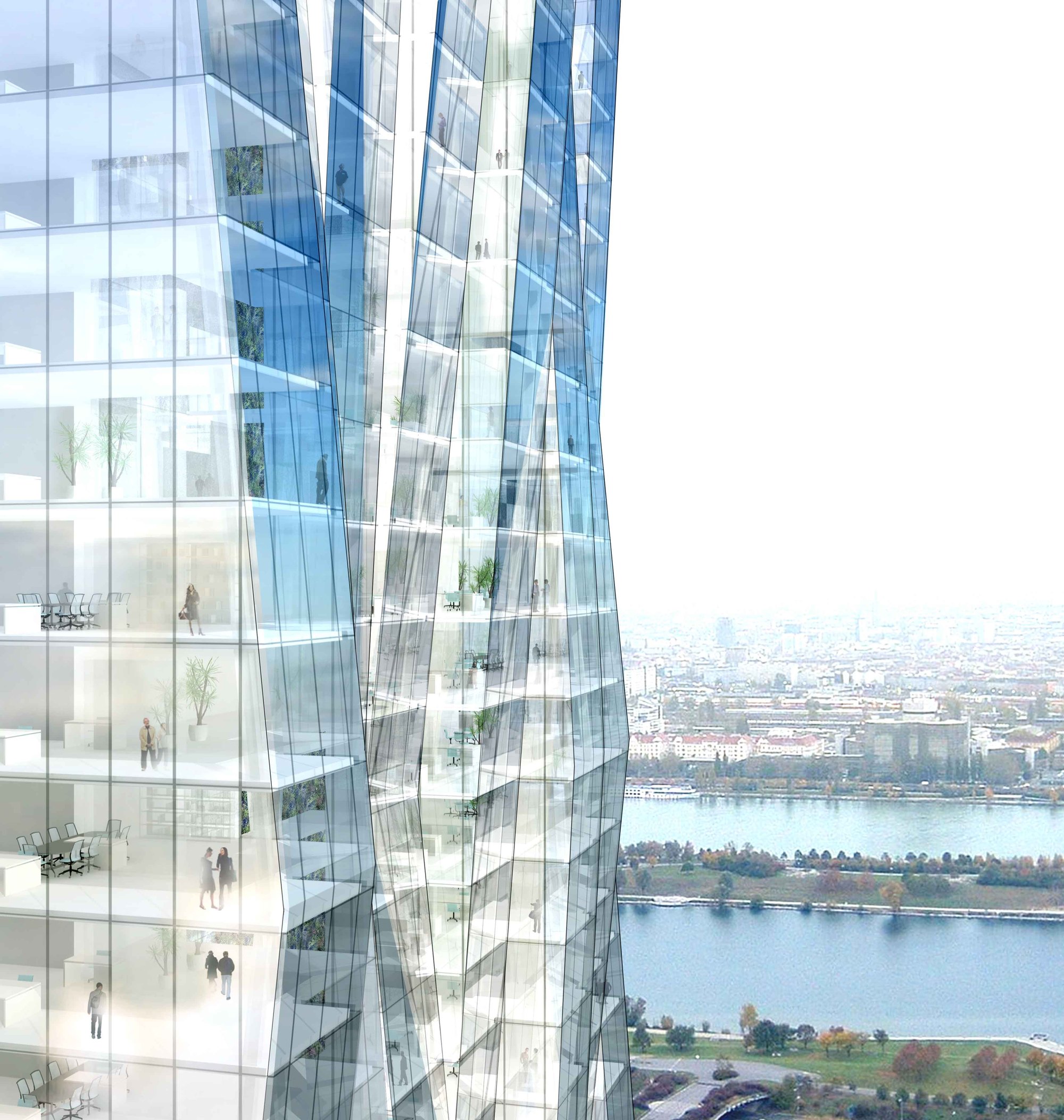 Gallery of DC Towers I + II / Dominique Perrault Architecture - 1