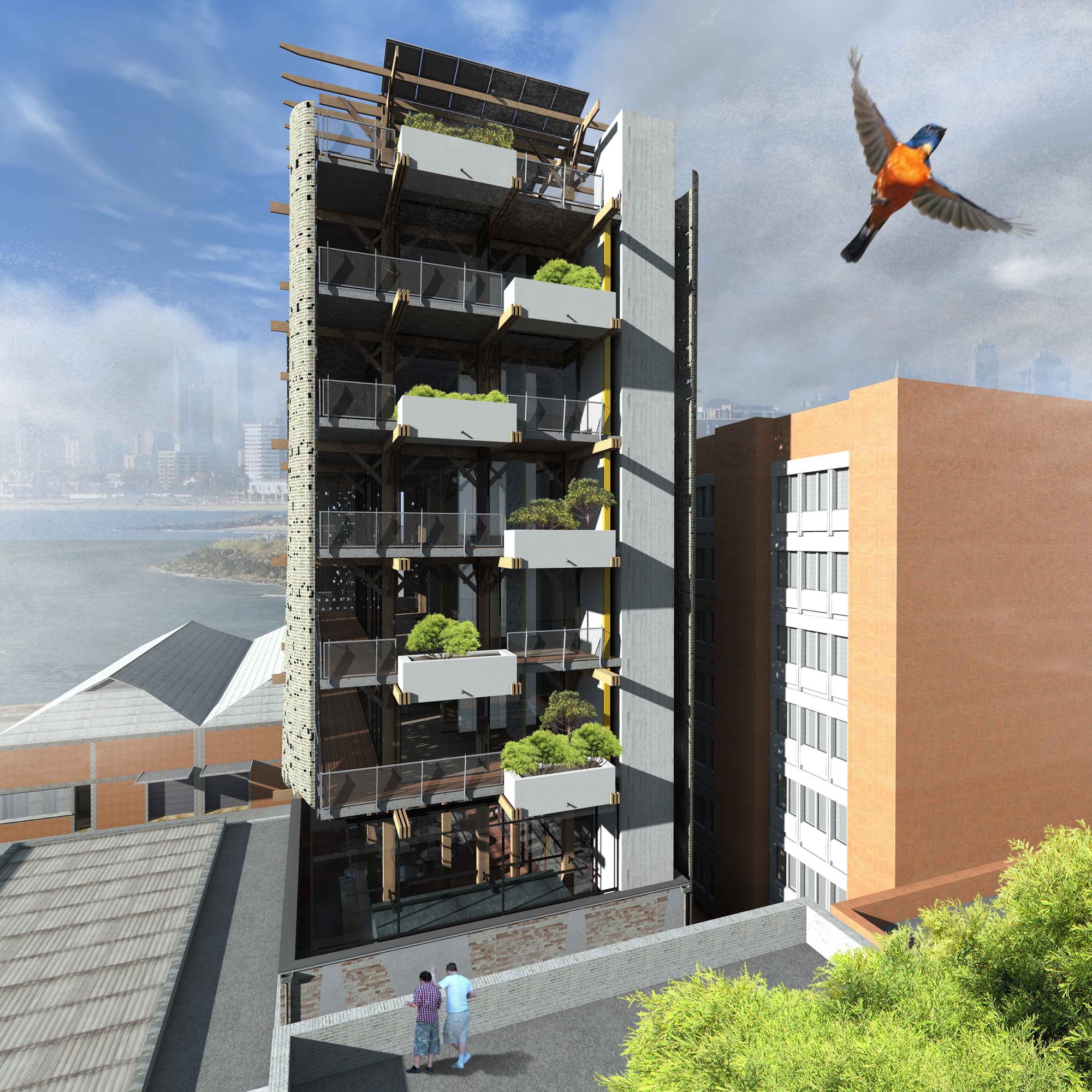 Gallery of The Urban Cloak: Apartment - Brickwerks / Jonathan Gibb - 5