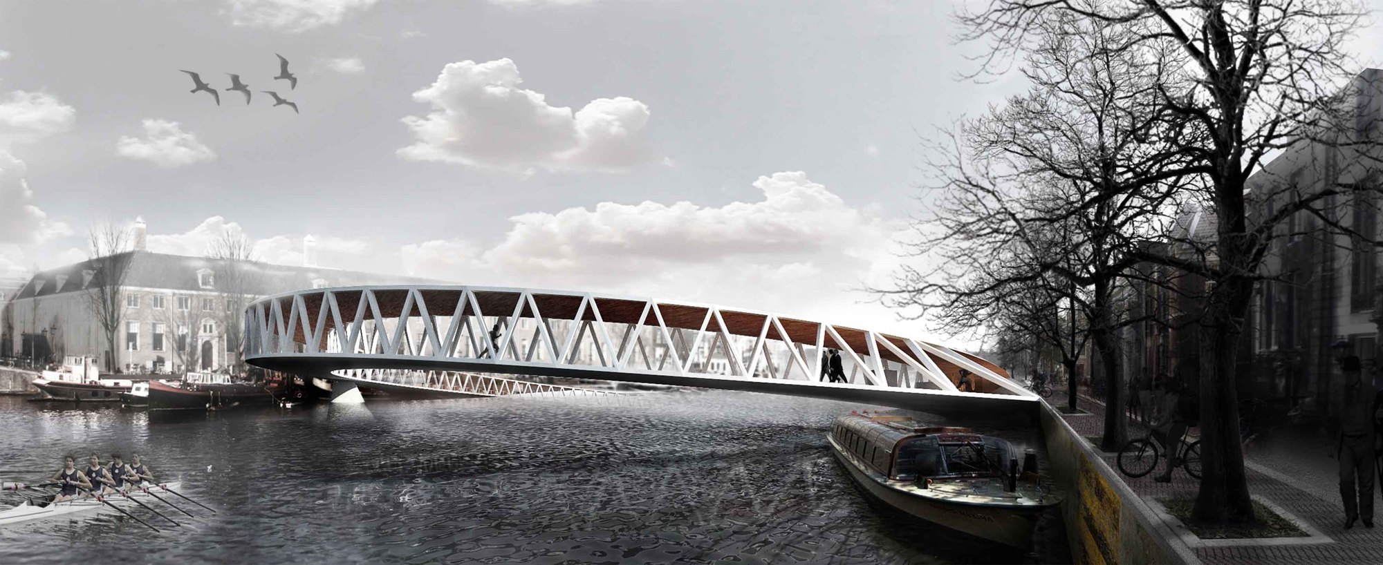 Gallery of Amsterdam Iconic Pedestrian Bridge Competition Winners - 21