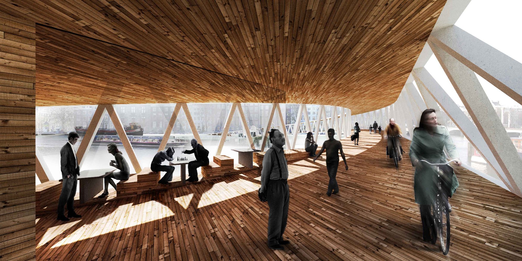Gallery of Amsterdam Iconic Pedestrian Bridge Competition Winners - 20