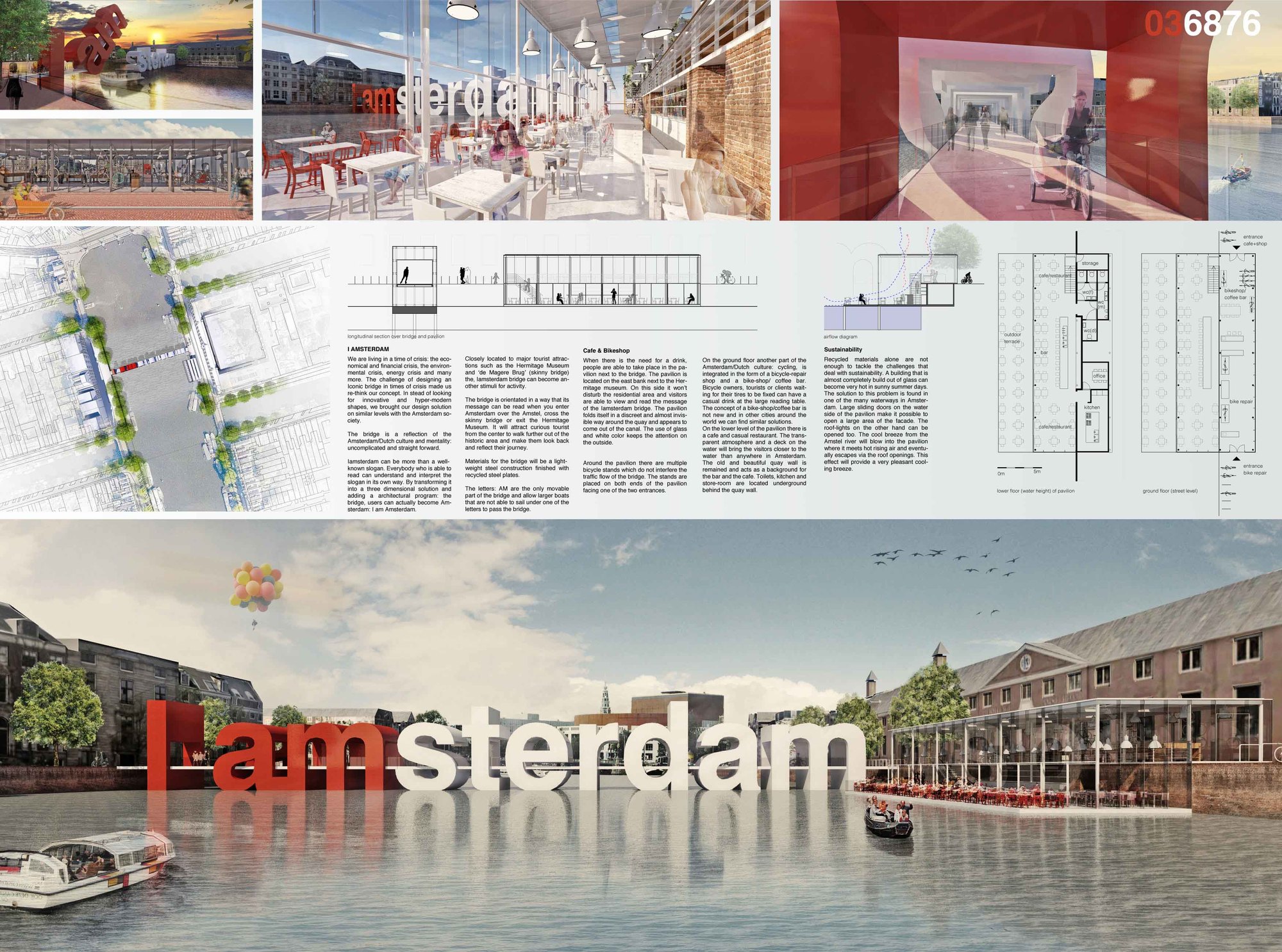 Gallery of Amsterdam Iconic Pedestrian Bridge Competition Winners - 8