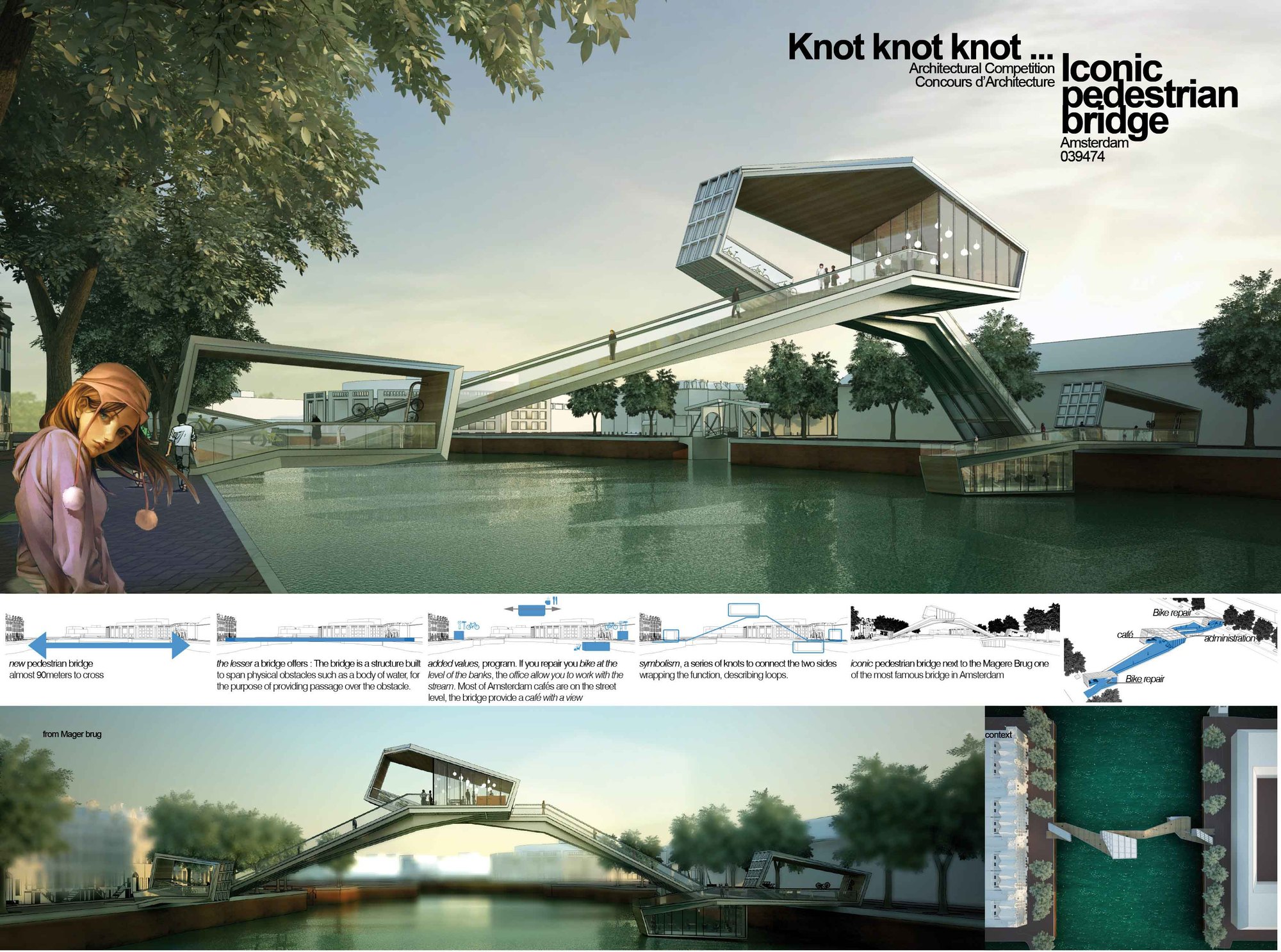 Gallery of Amsterdam Iconic Pedestrian Bridge Competition Winners - 15