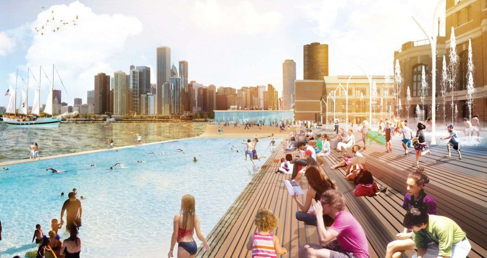 Gallery of James Corner Field Operations Team Wins Navy Pier ...