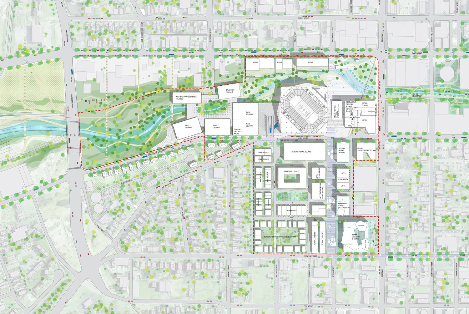 Gallery of Space Group Completes Lexington Master Plan - 15