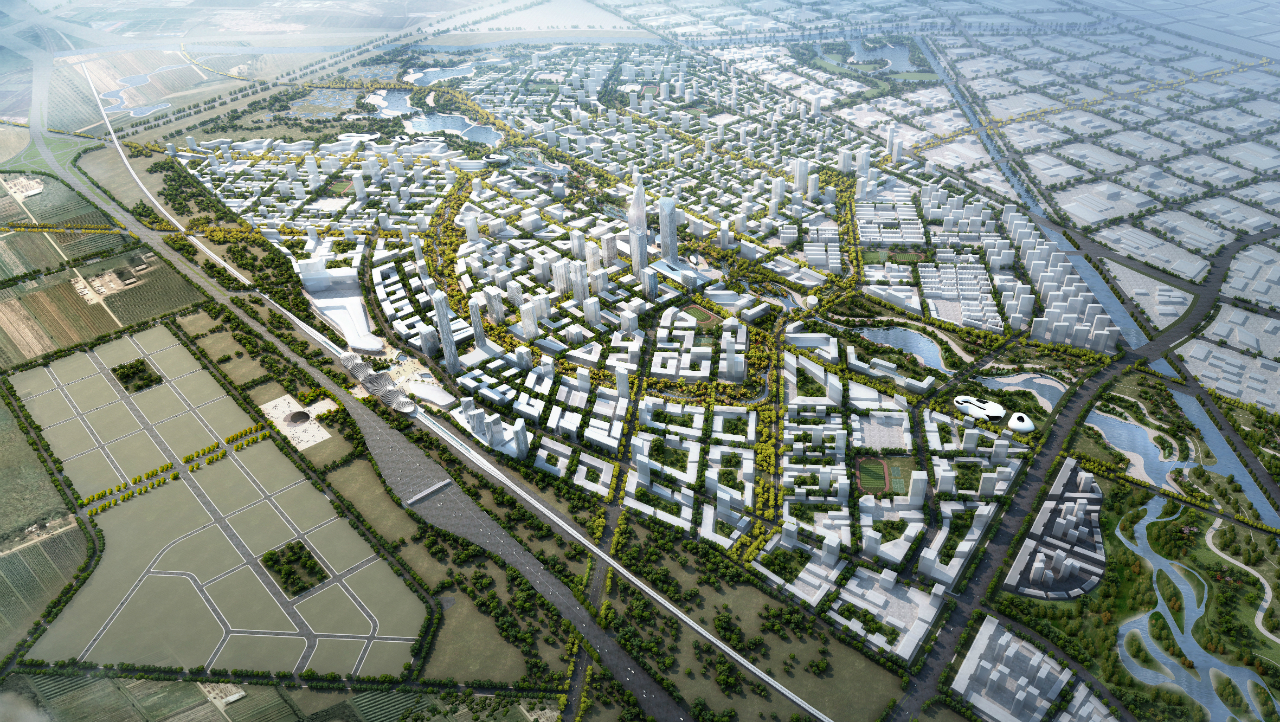 SOM Wins Master Plan Competition for Beijing Bohai Innovation City ...