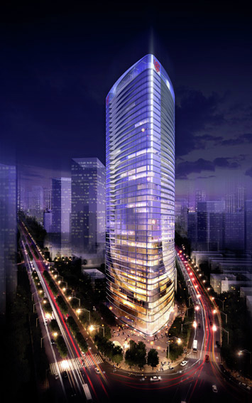 Gallery of Blue Sky Building Project / KSP Juergen Engel Architekten - 4