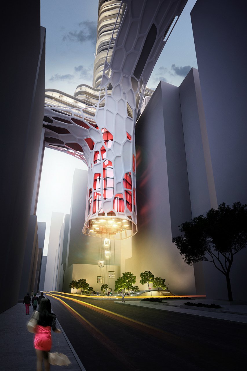 Gallery of Elevated Night Club Hotel in Hong Kong / Urbanplunger - 12