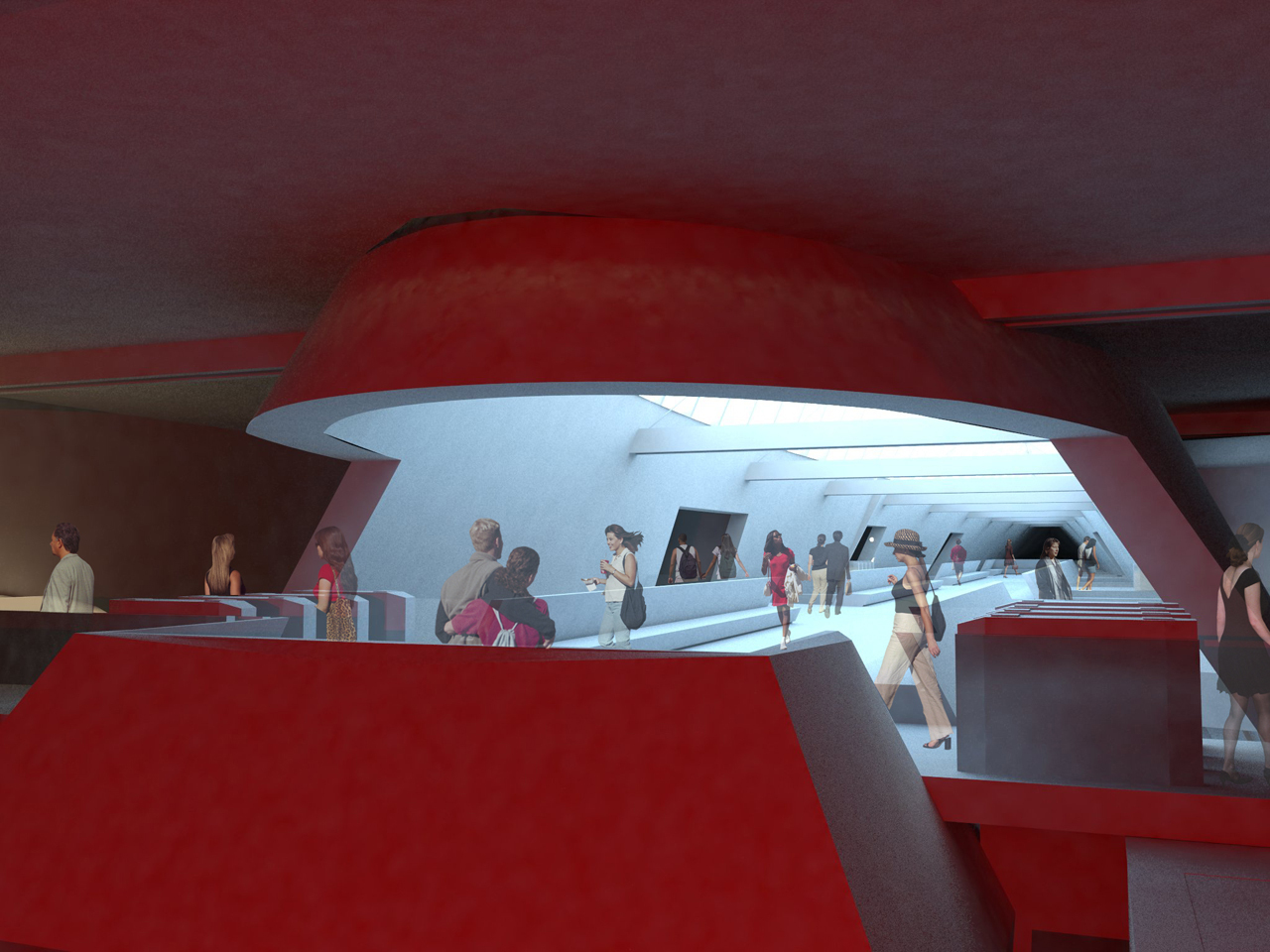Gallery of Metro Station 20 Proposal / ZNA - 16