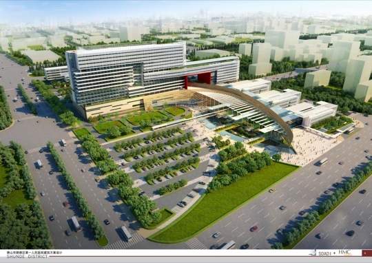 Gallery of First People's Hospital / HMC Architects - 17