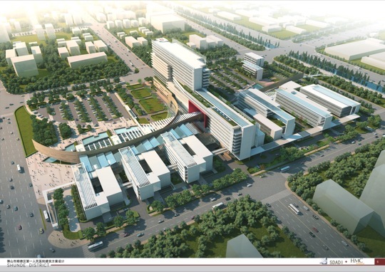 Gallery of First People's Hospital / HMC Architects - 15