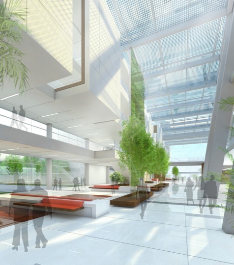 Gallery of First People's Hospital / HMC Architects - 14