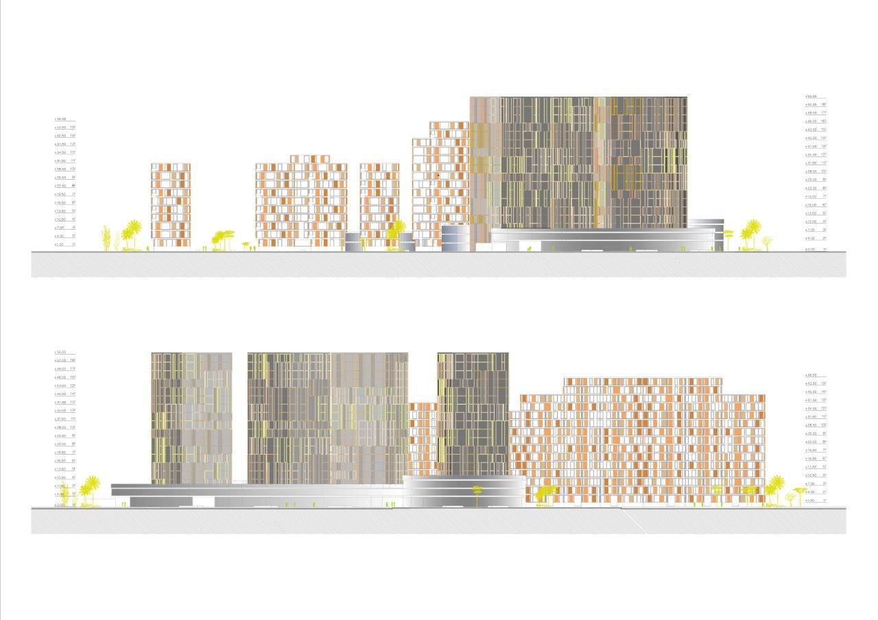 Spliced Towers / AQSO Arquitectos | ArchDaily