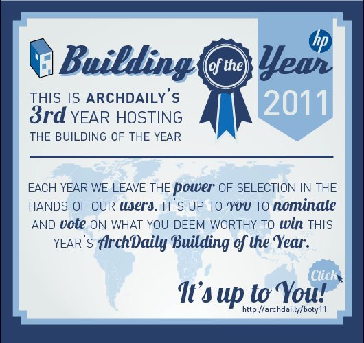 Gallery of AD Infographic: Building of The Year Awards - 1