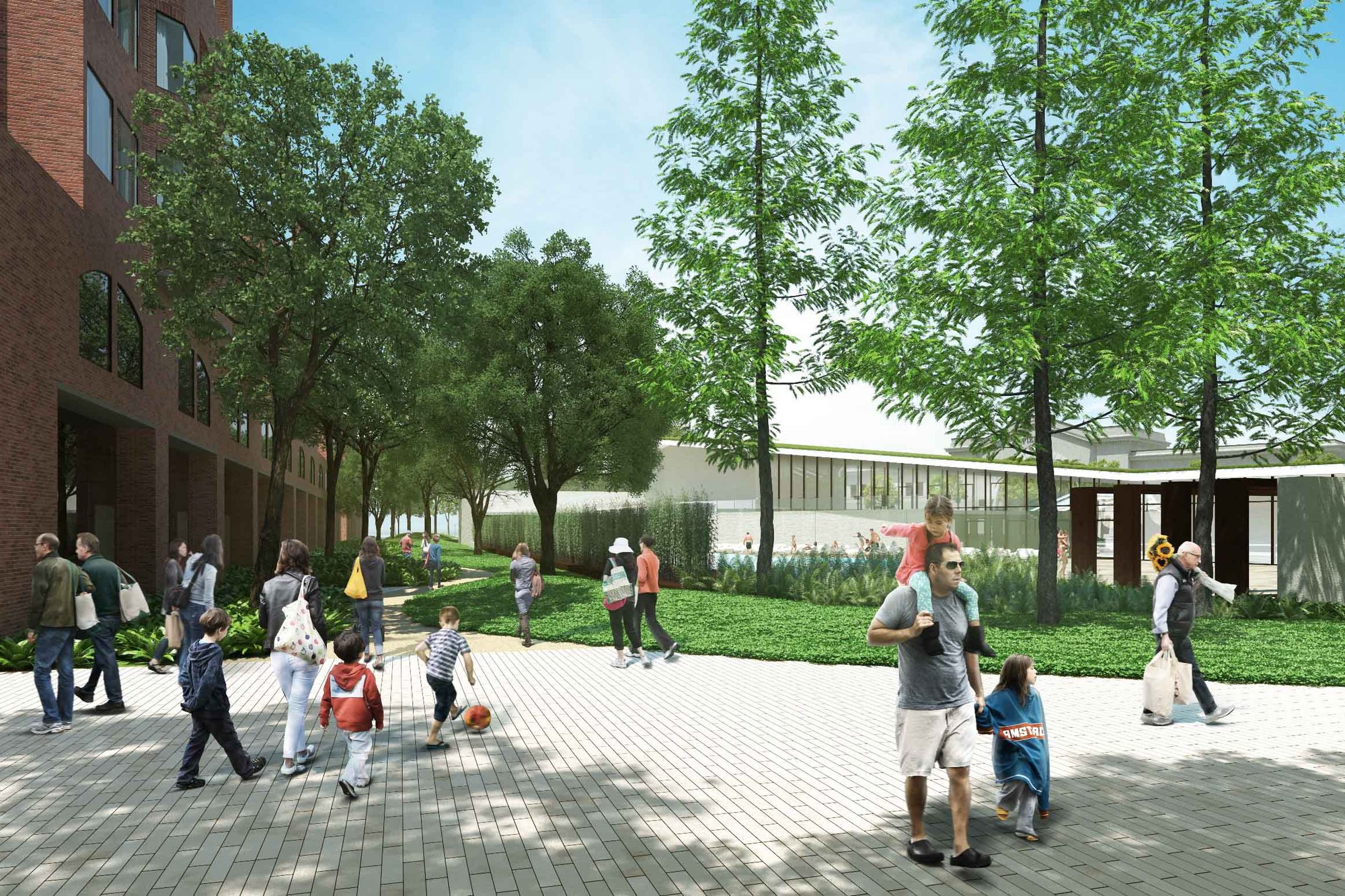 Gallery of 8 Washington Development / SOM Architects + PWP Landscape ...