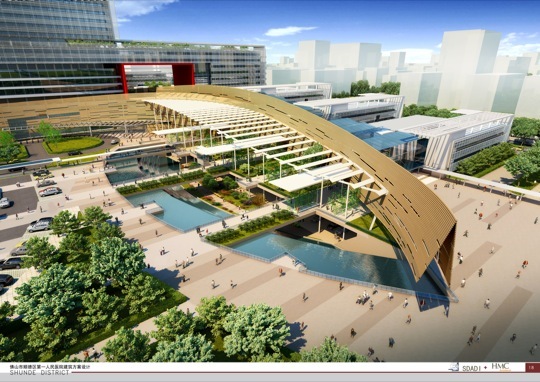 Gallery of First People's Hospital / HMC Architects - 10