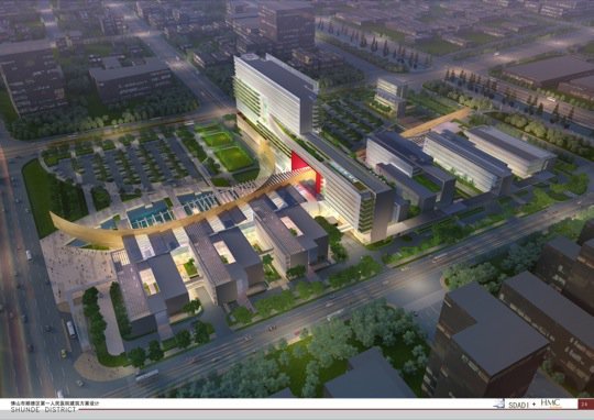 Gallery of First People's Hospital / HMC Architects - 6