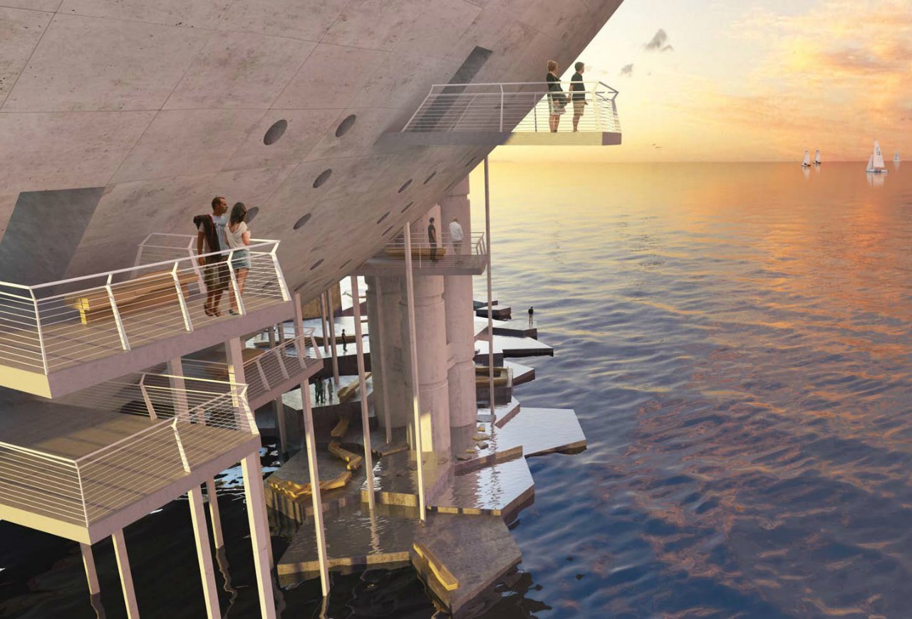 Gallery of Final Design Proposals for the St. Petersburg Pier Design ...