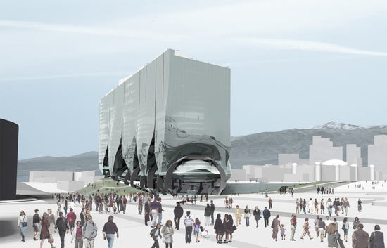Gallery of Republic Square / Eric Owen Moss Architects - 7