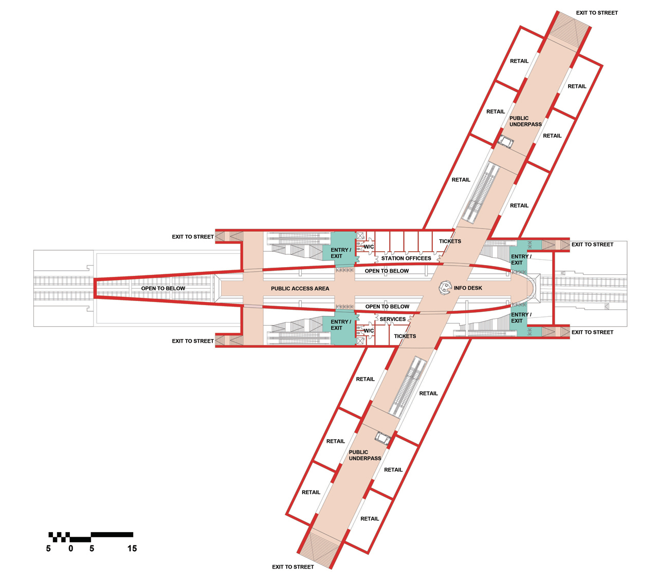 Gallery of Metro Station 20 Proposal / ZNA - 7
