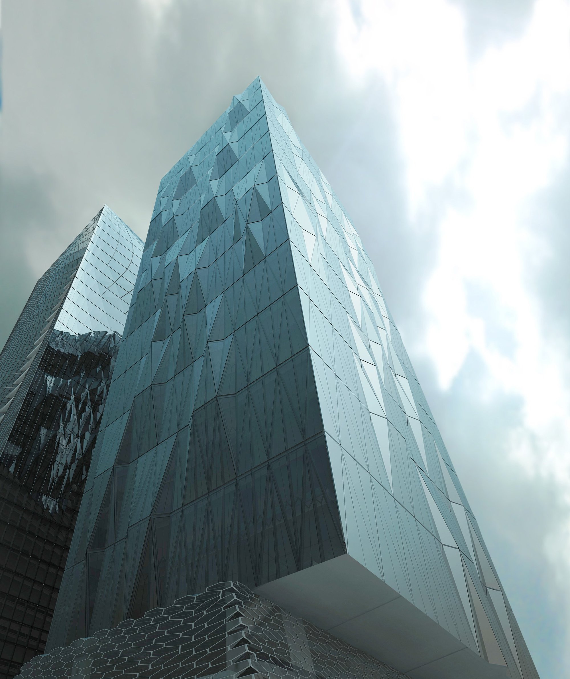 Gallery of Two Financial Towers / MA2 - 20