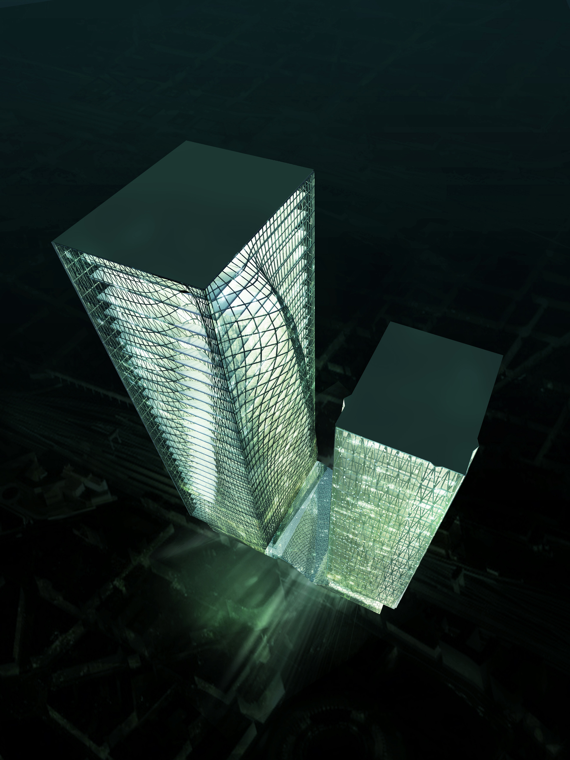 Gallery of Two Financial Towers / MA2 - 6