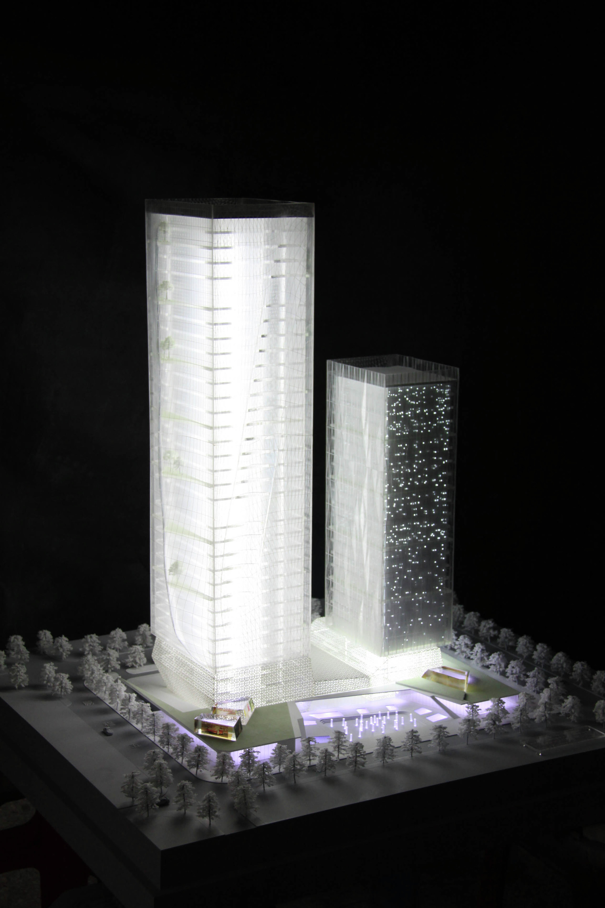 Gallery of Two Financial Towers / MA2 - 19